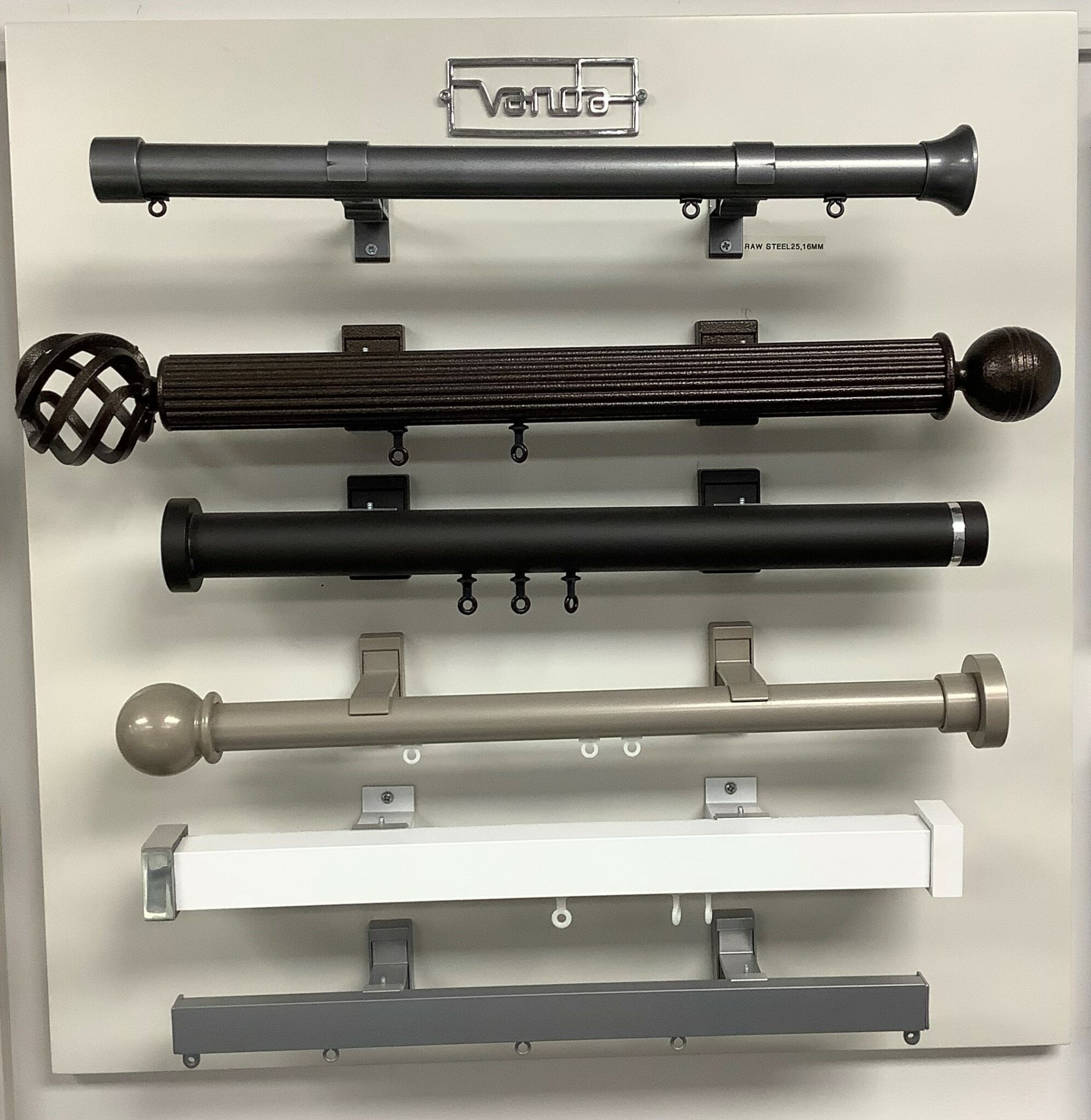 Track and Rods - Frazerhurst Curtains and Blinds Whangarei